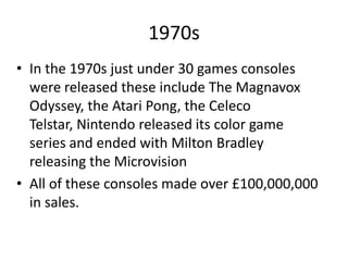 Unit 14 deconstructing video games | PPTX