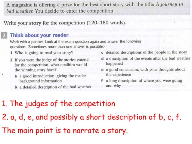 Unit 14 - Describing a journey - Writing a story.pptx