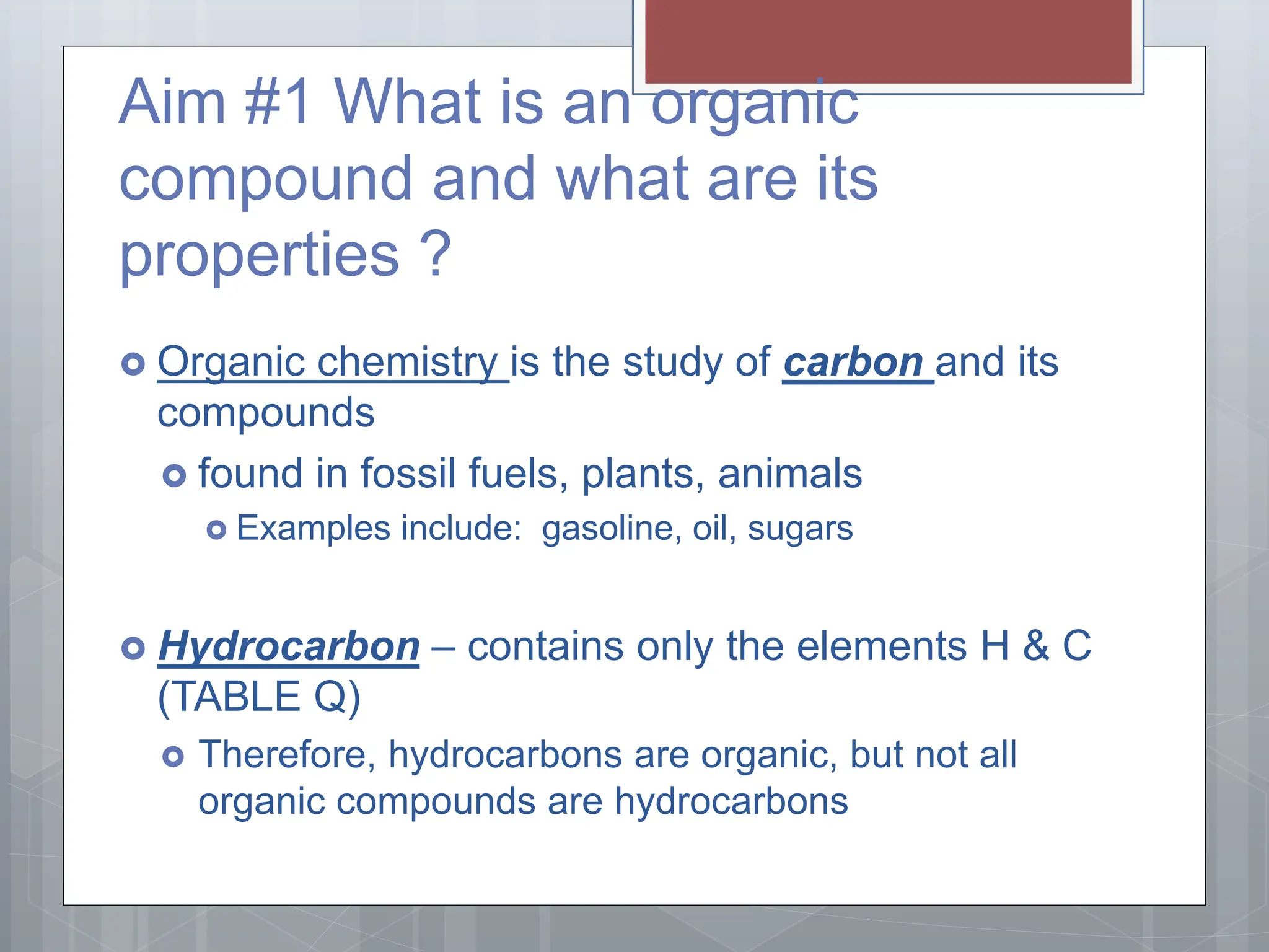 Unit 14- Organic Chemistry.pptx