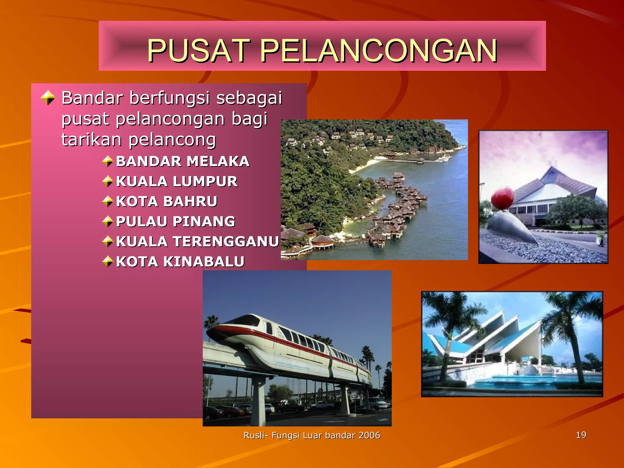Unit 14 fungsi luar bandar dan bandar | PPT