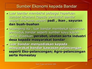 Unit 14 fungsi luar bandar dan bandar | PPT