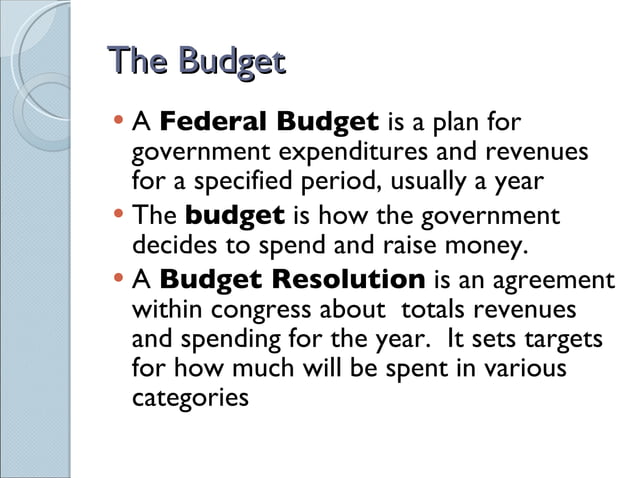 Unit 14 government spending and revenue | PPT