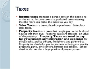 Unit 14 government spending and revenue | PPT