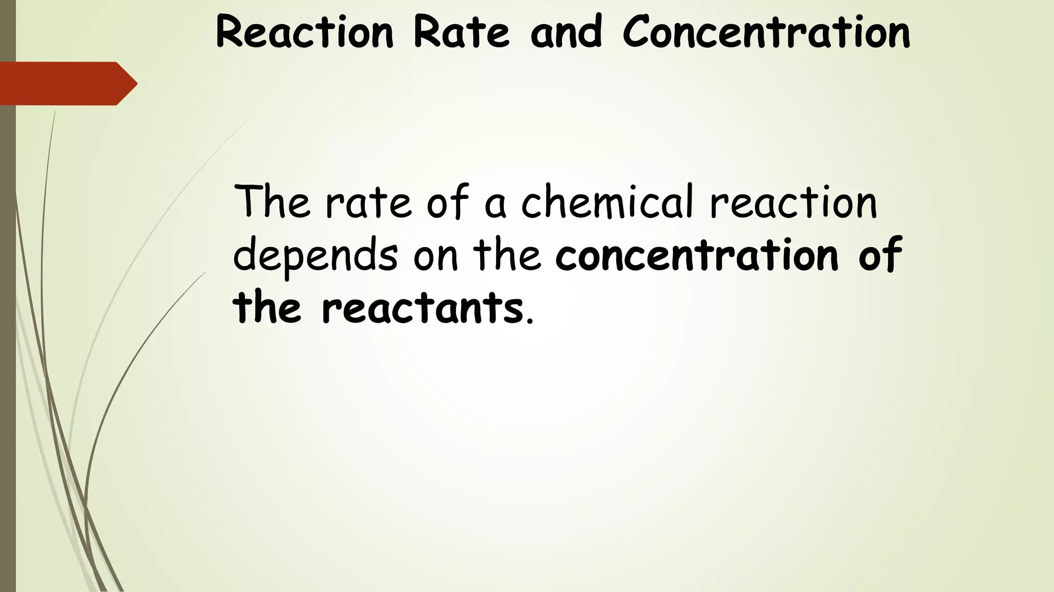 Chem 2 - Chemical Kinetics III - Determining the Rate Law with the ...