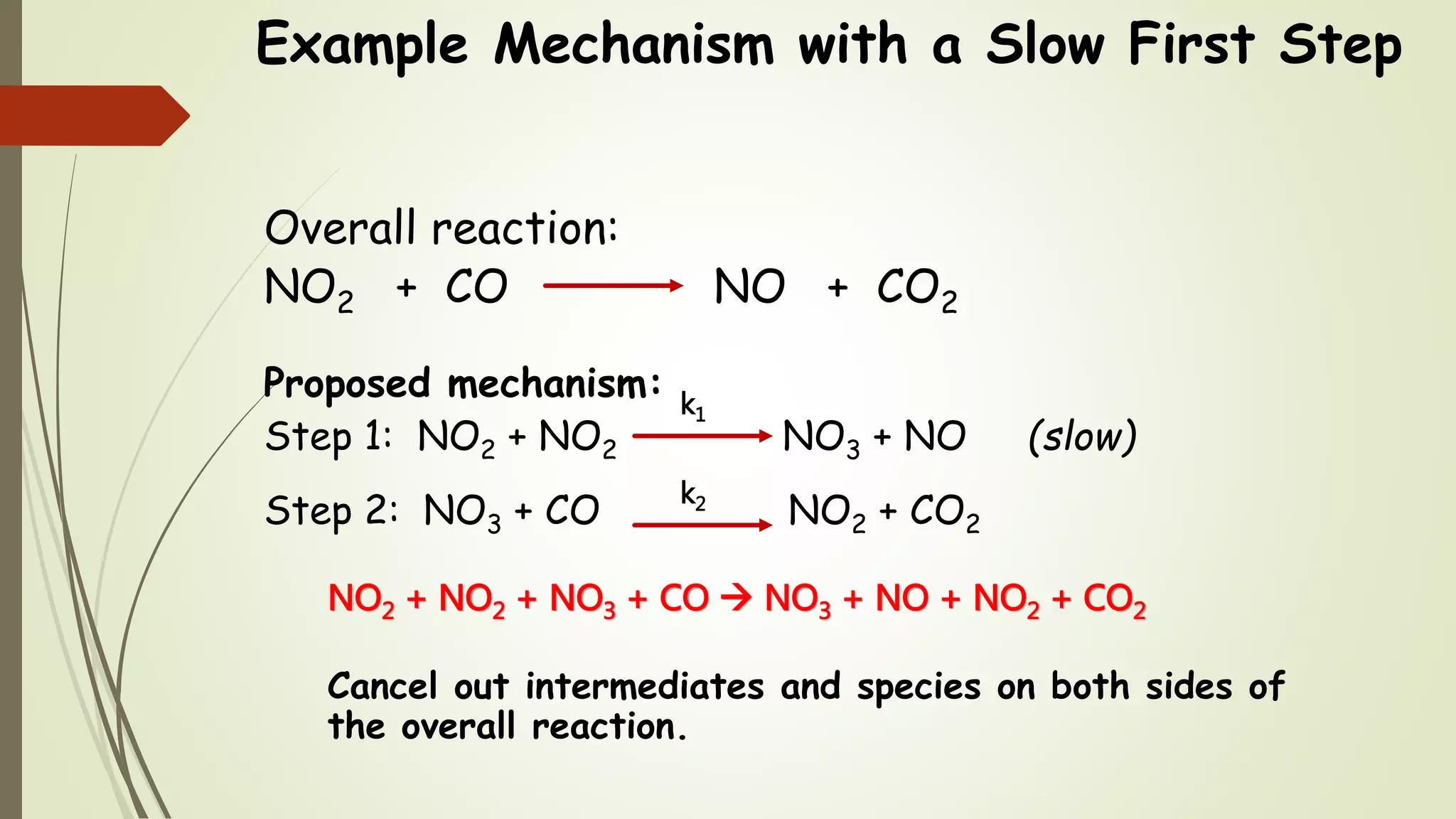 Chem 2 - Chemical Kinetics VII - Analyzing Reaction Mechanisms | PPTX