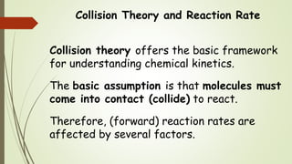 Chem 2 - Chemical Kinetics I: Introduction and Factors Affecting ...