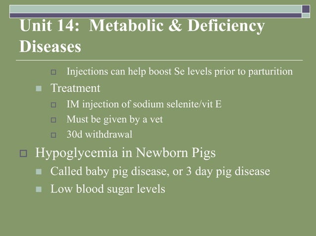 Metabolic & Deficiency Diseases.ppt | Endocrine and Metabolic Diseases ...