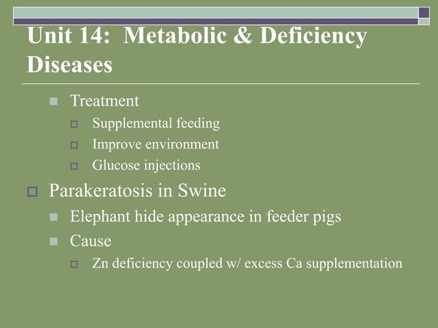 Metabolic & Deficiency Diseases.ppt | Endocrine and Metabolic Diseases ...