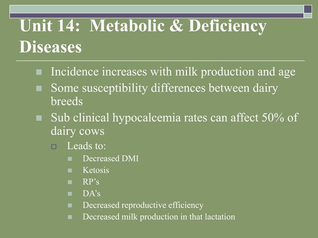 Metabolic & Deficiency Diseases.ppt | Endocrine and Metabolic Diseases ...