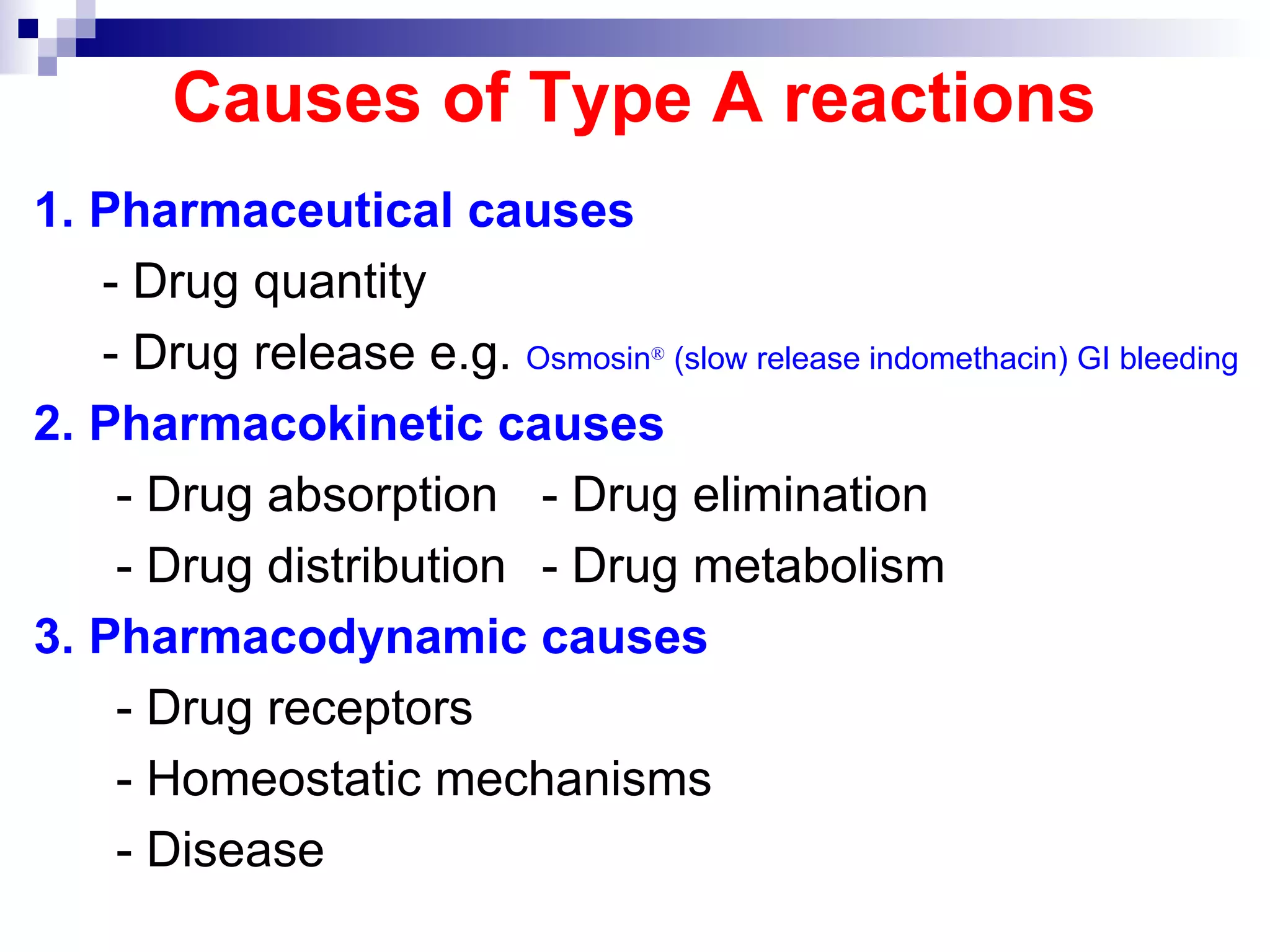 Adverse Drug Reactions and Drug Allergy Adverse Drug Reactions and Drug ...