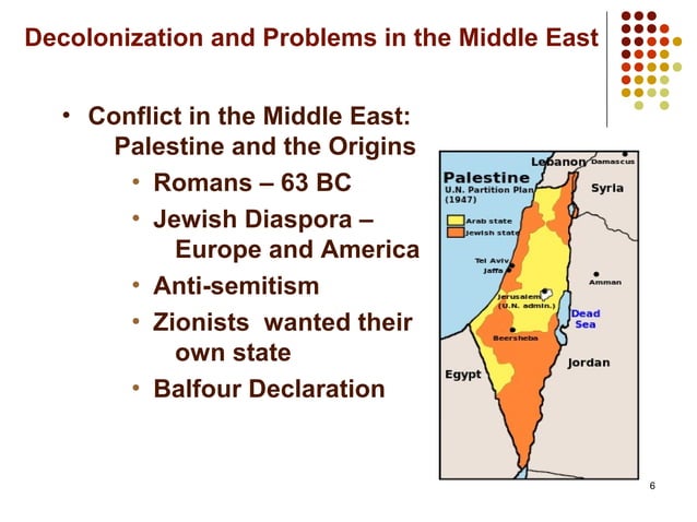 Unit 15 - Decolonization and problems in the Middle EAst | PPT