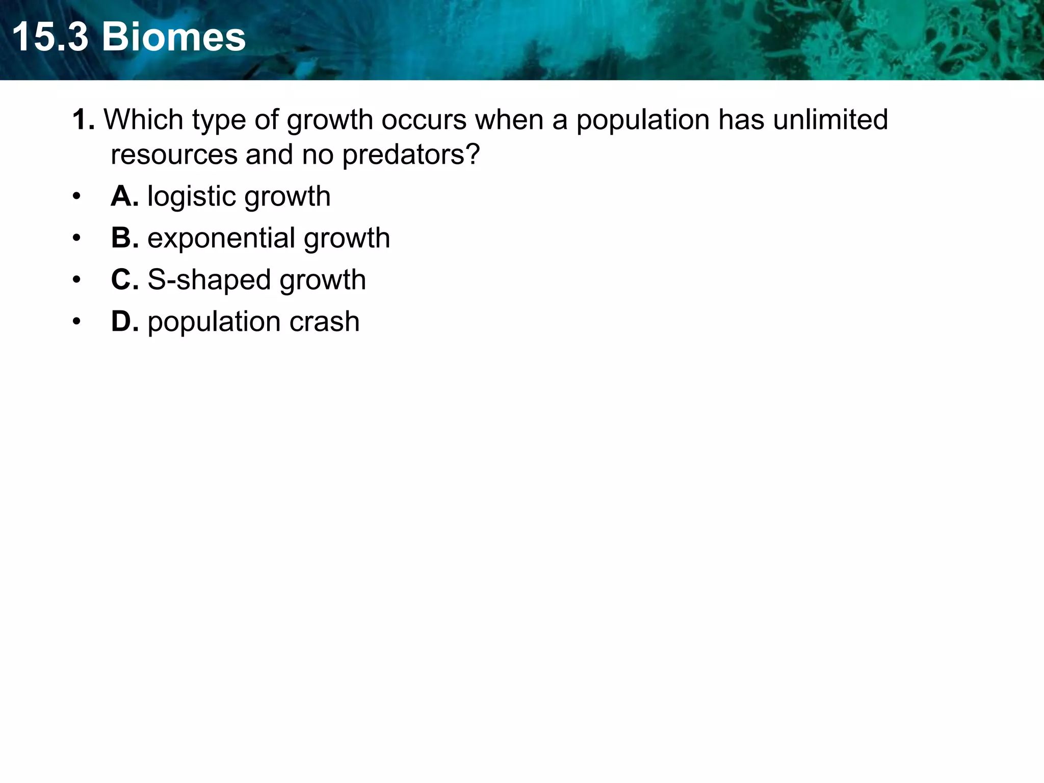 Unit 15b Biosphere climate and biomes | PPTX
