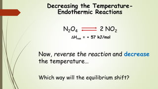 Chem 2 - Chemical Equilibrium X: Le Chatelier's Principle and ...