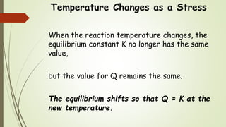 Chem 2 - Chemical Equilibrium X: Le Chatelier's Principle and ...
