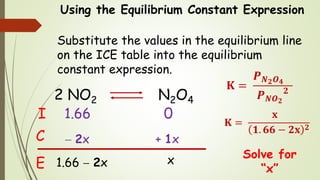 Chem 2 - Chemical Equilibrium V: ICE Tables and Equilibrium ...