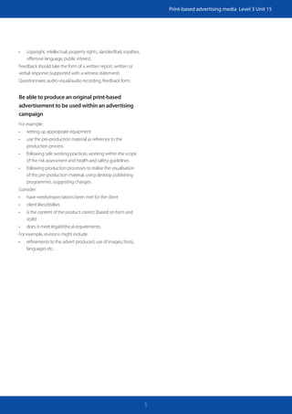 Unit 15 CTEC Media | PDF