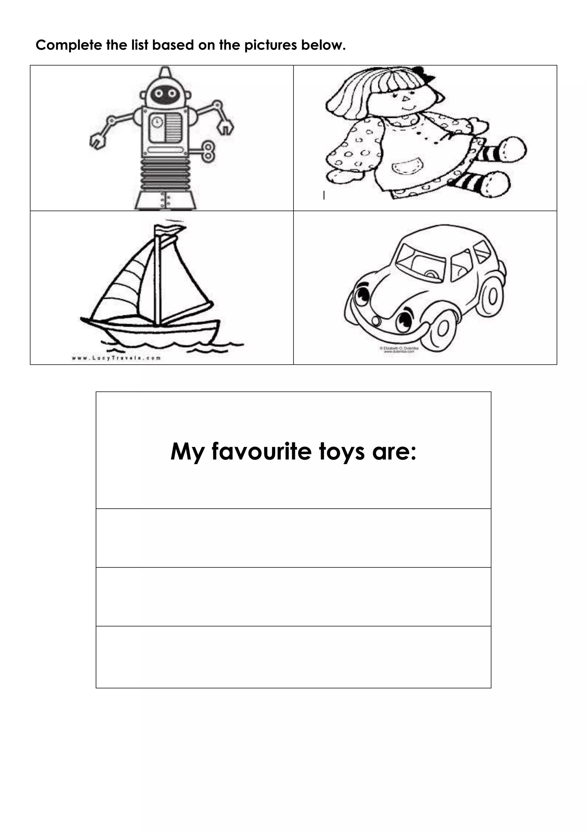 Unit 15 my favourite toys | DOCX
