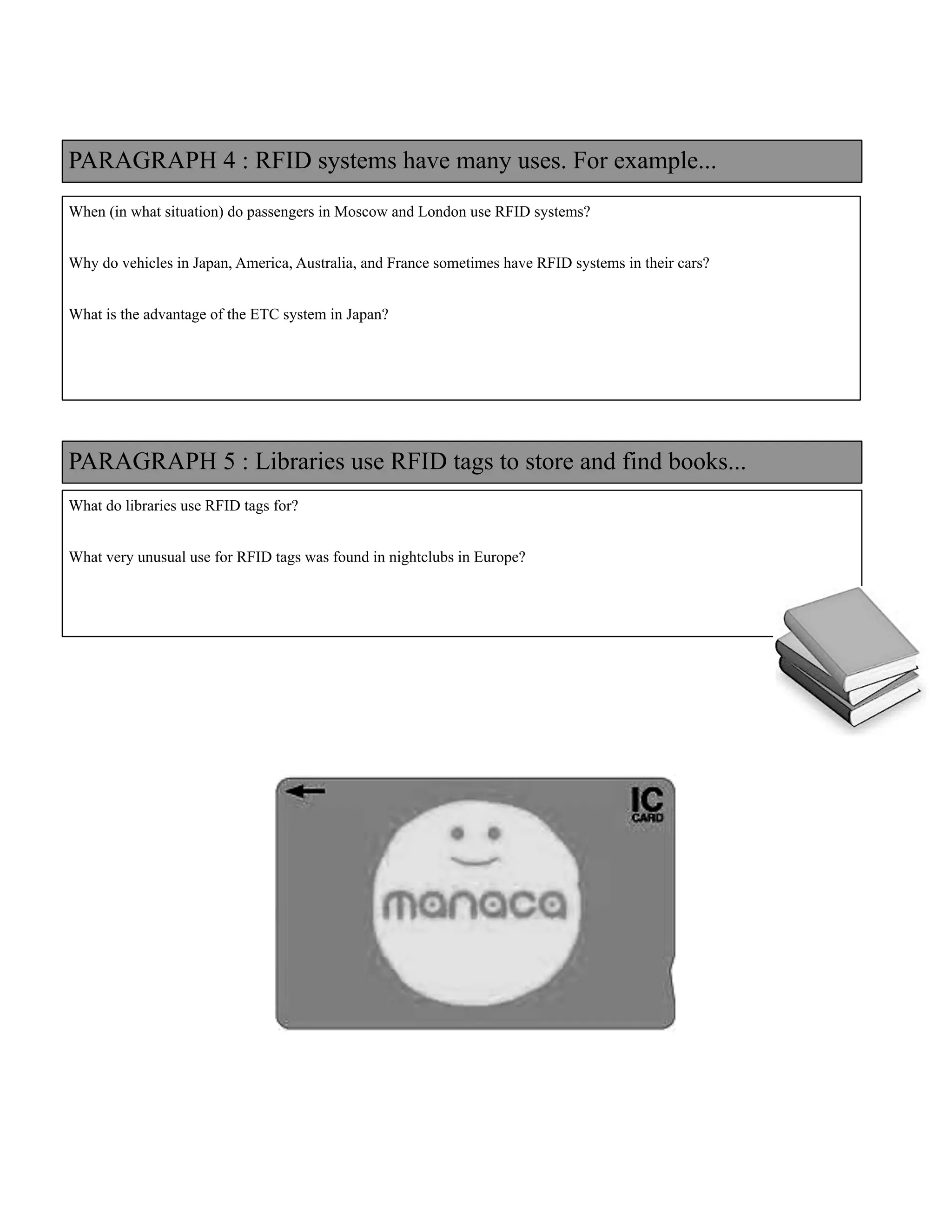 Unit 15 radio frequency identification worksheet | PDF