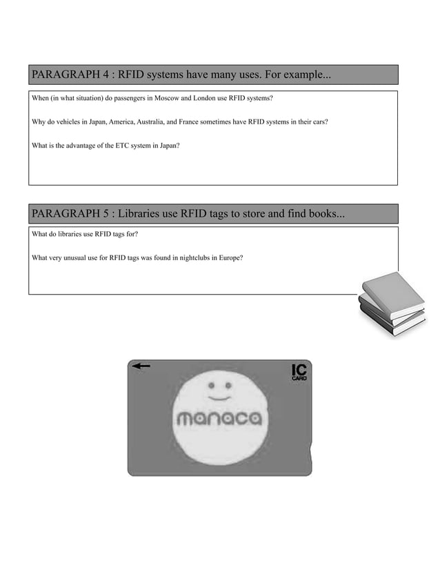 Unit 15 radio frequency identification worksheet | PDF