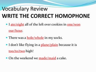 Unit 15 Review | PPT