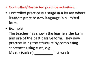 Practice Activities | PPTX | Homework and Study | Education