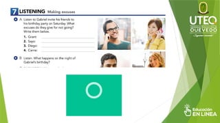 UNIT 16 CAMBRIDGE BOOK PART 2 EXERCICESSS | PPTX