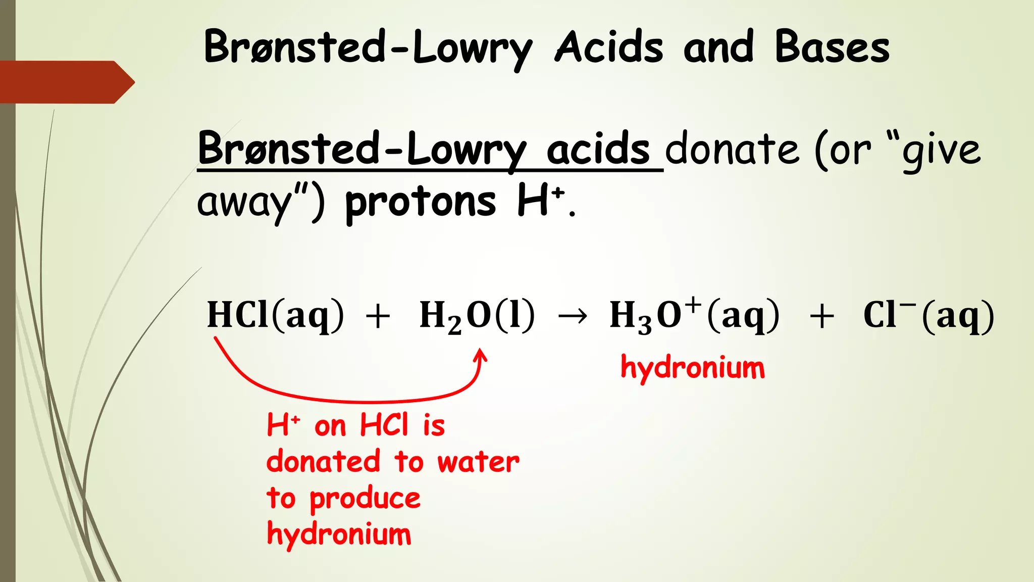 Chem 2 - Acid-Base Equilibria I: The Basics of Acids and Bases | PPTX