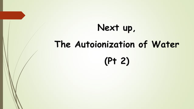 Chem 2 - Acid-Base Equilibria I: The Basics of Acids and Bases | PPTX ...