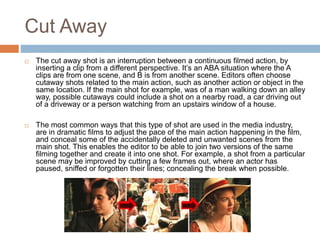 Creative Media BTEC- Unit 16, Assignment 1 Editing Techniques | PPTX