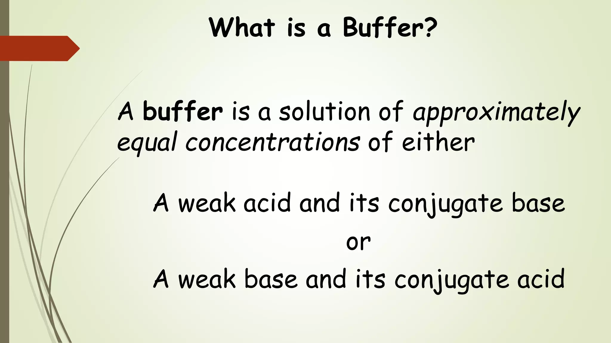Chem 2 - Acid-Base Equilibria X: Buffers and the Henderson-Hasselbalch ...
