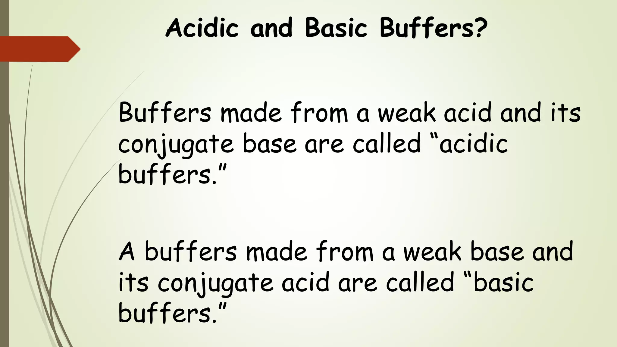 Chem 2 - Acid-Base Equilibria X: Buffers and the Henderson-Hasselbalch ...