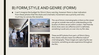 CASE STUDY SHIRO STORY | PPTX