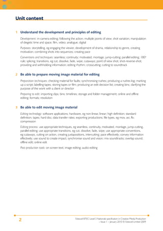 Unit 16 film_and_video_editing_techniques | PDF
