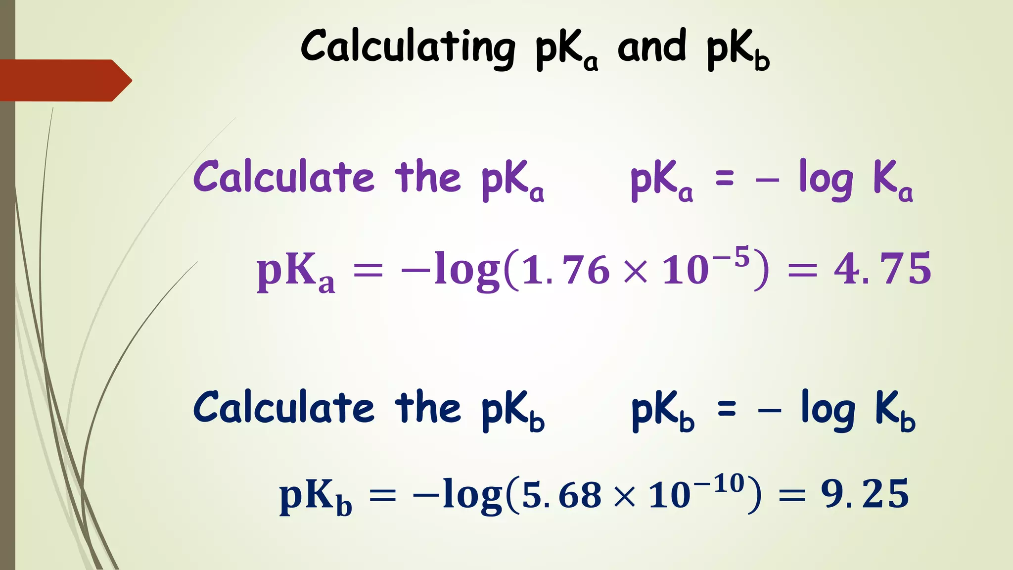 Chem 2 - Acid-Base Equilibria VII: Conjugate Acid/Base Pairs and ...