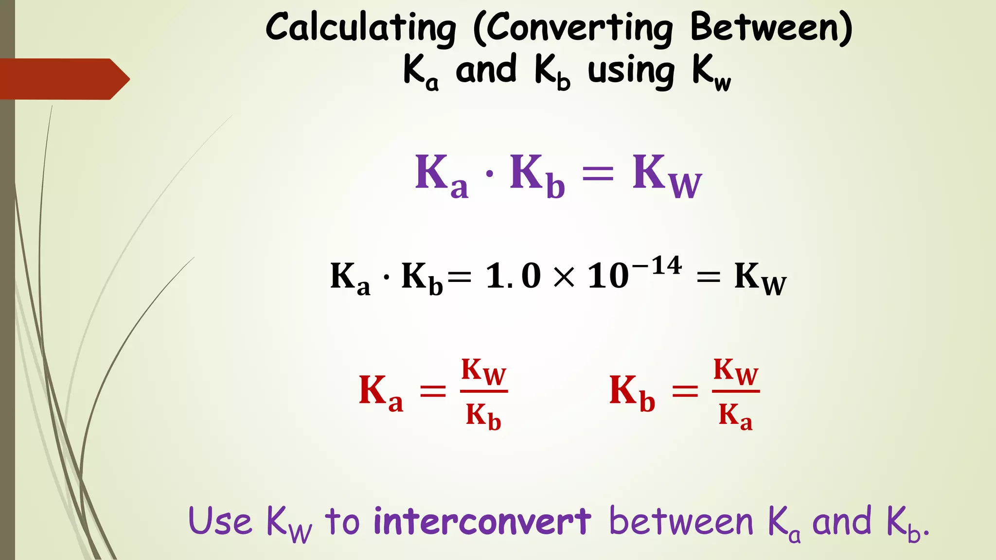 Chem 2 - Acid-Base Equilibria VII: Conjugate Acid/Base Pairs and ...