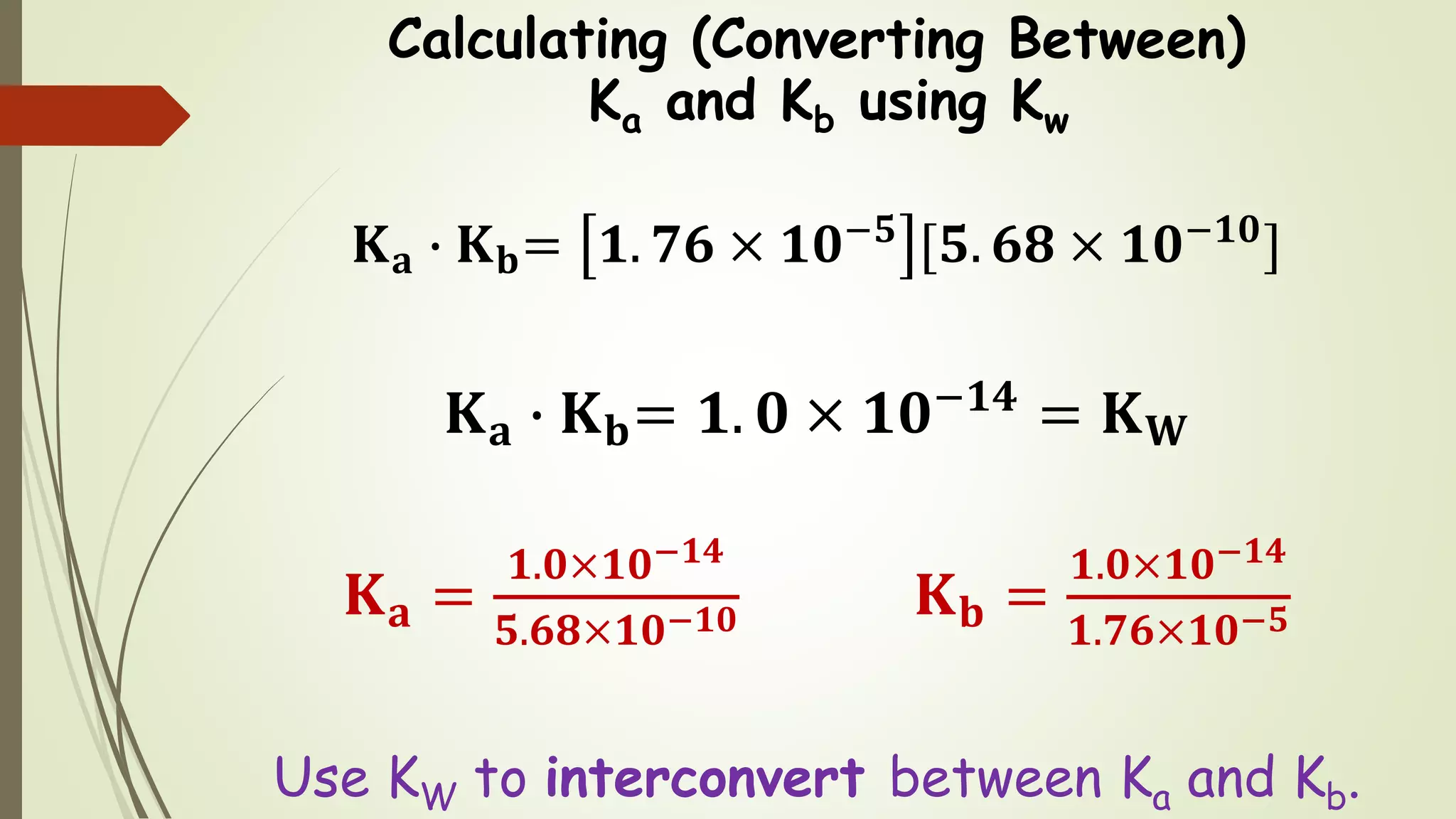 Chem 2 - Acid-Base Equilibria VII: Conjugate Acid/Base Pairs and ...