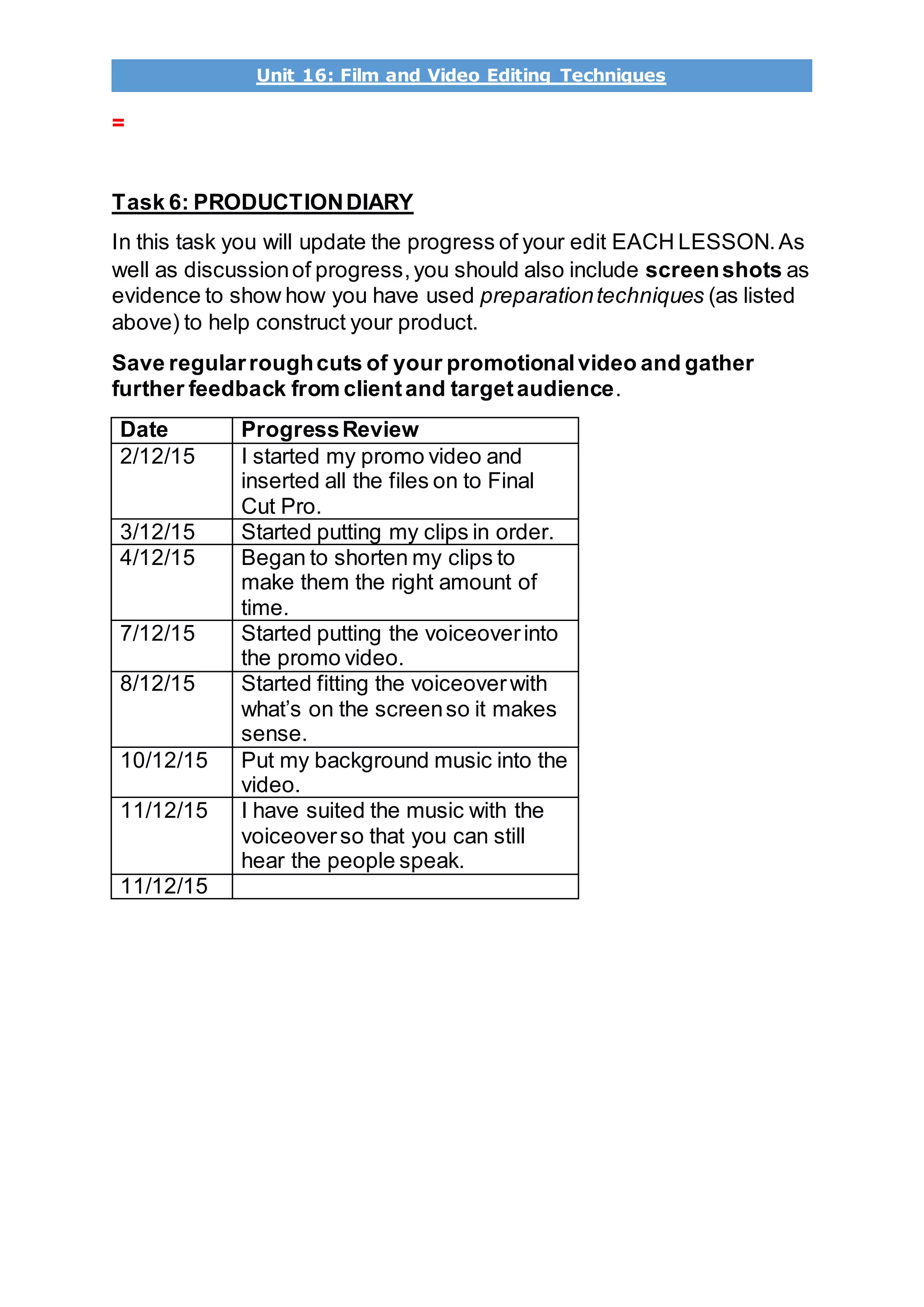 Unit 16 part 2 workbook | DOCX