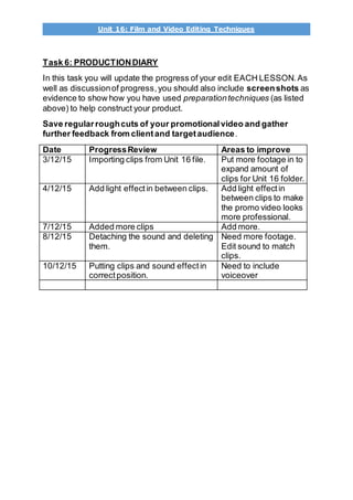 Unit 16 part 2 workbook | DOCX