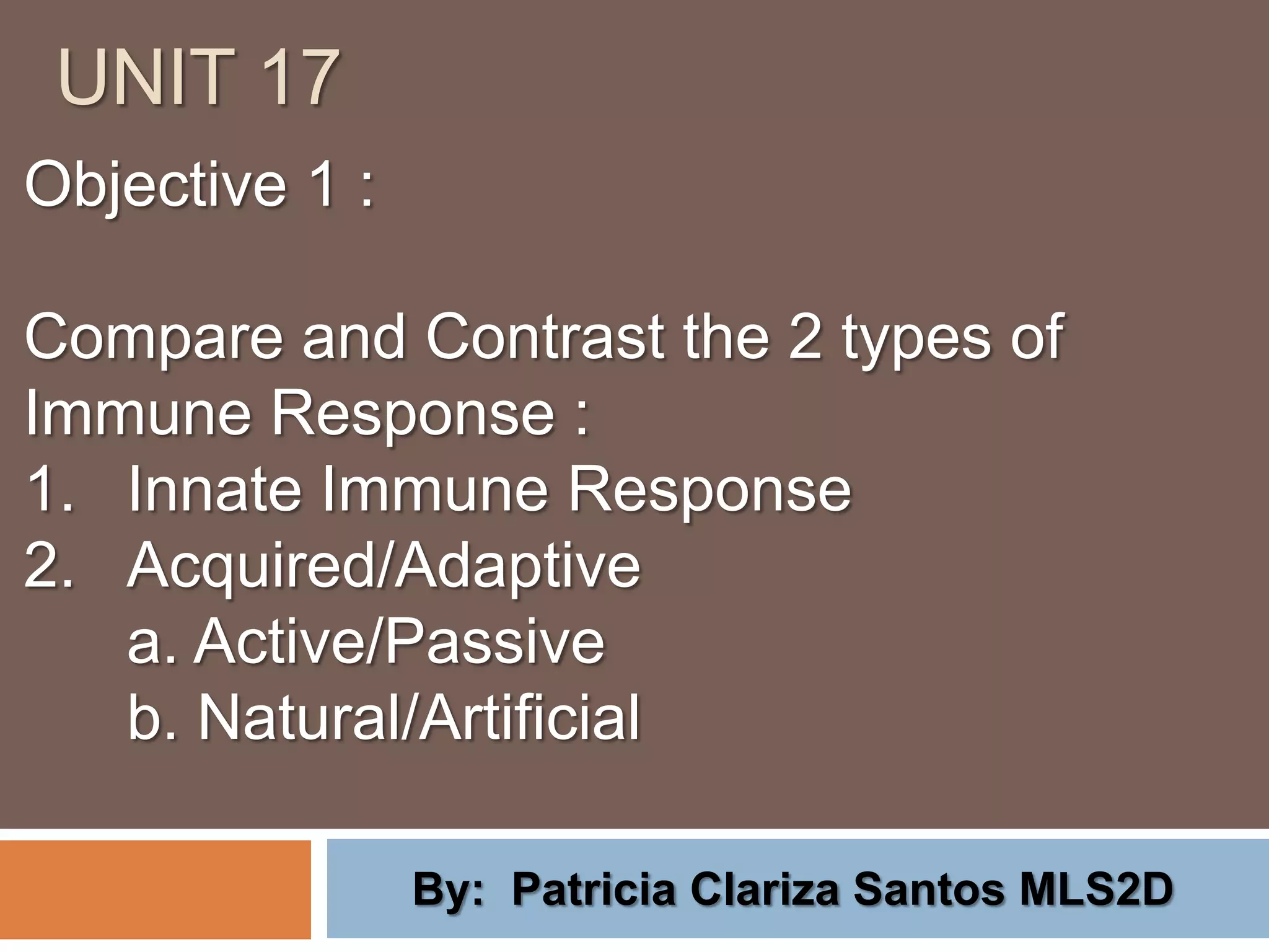immune response | PPTX