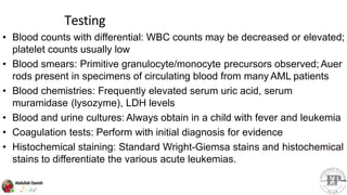 Unit 18 (B); Leukemia! A disease of white blood Cells | PPT | Free Download