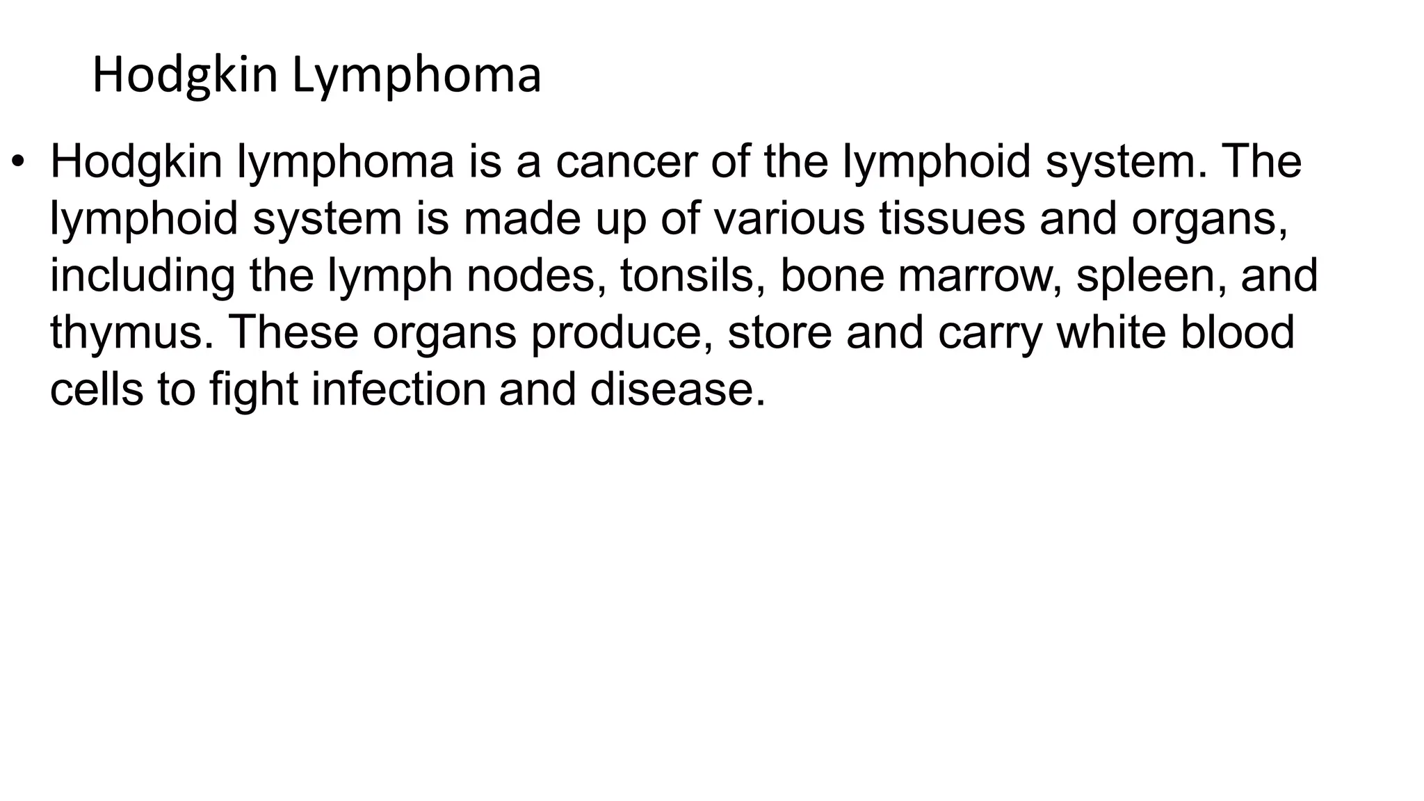 Unit 18 (C); Hodgkin disease and non Hodgkin lymphoma, Educational Platform.pptx