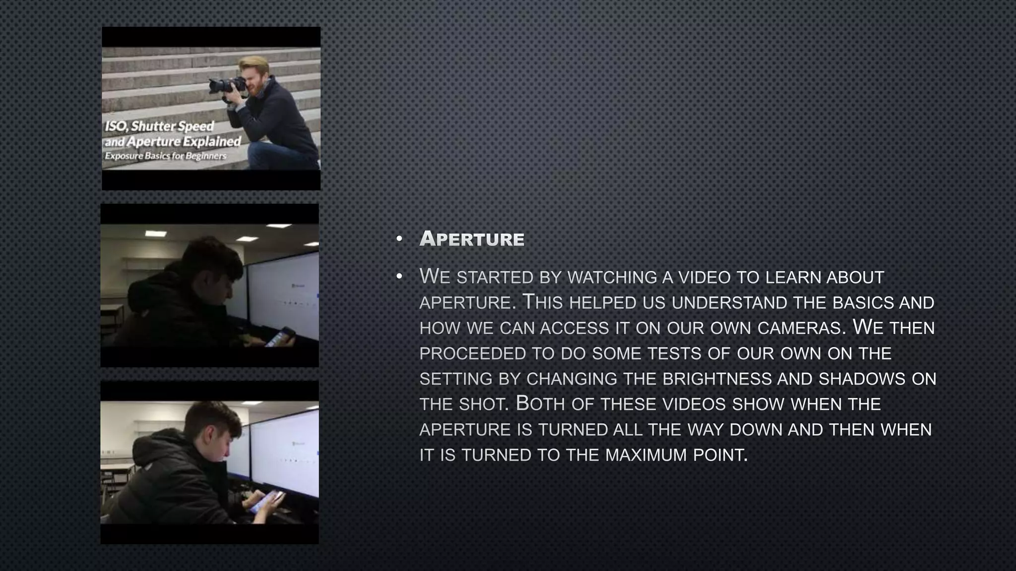 Unit 18 cinematography | PPTX