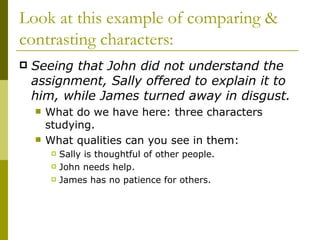 Unit 18 compare and contrast presentation | PPT
