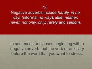 Unit 18 grammar notes | PPTX