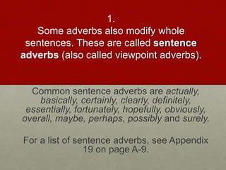 Unit 18 grammar notes | PPTX