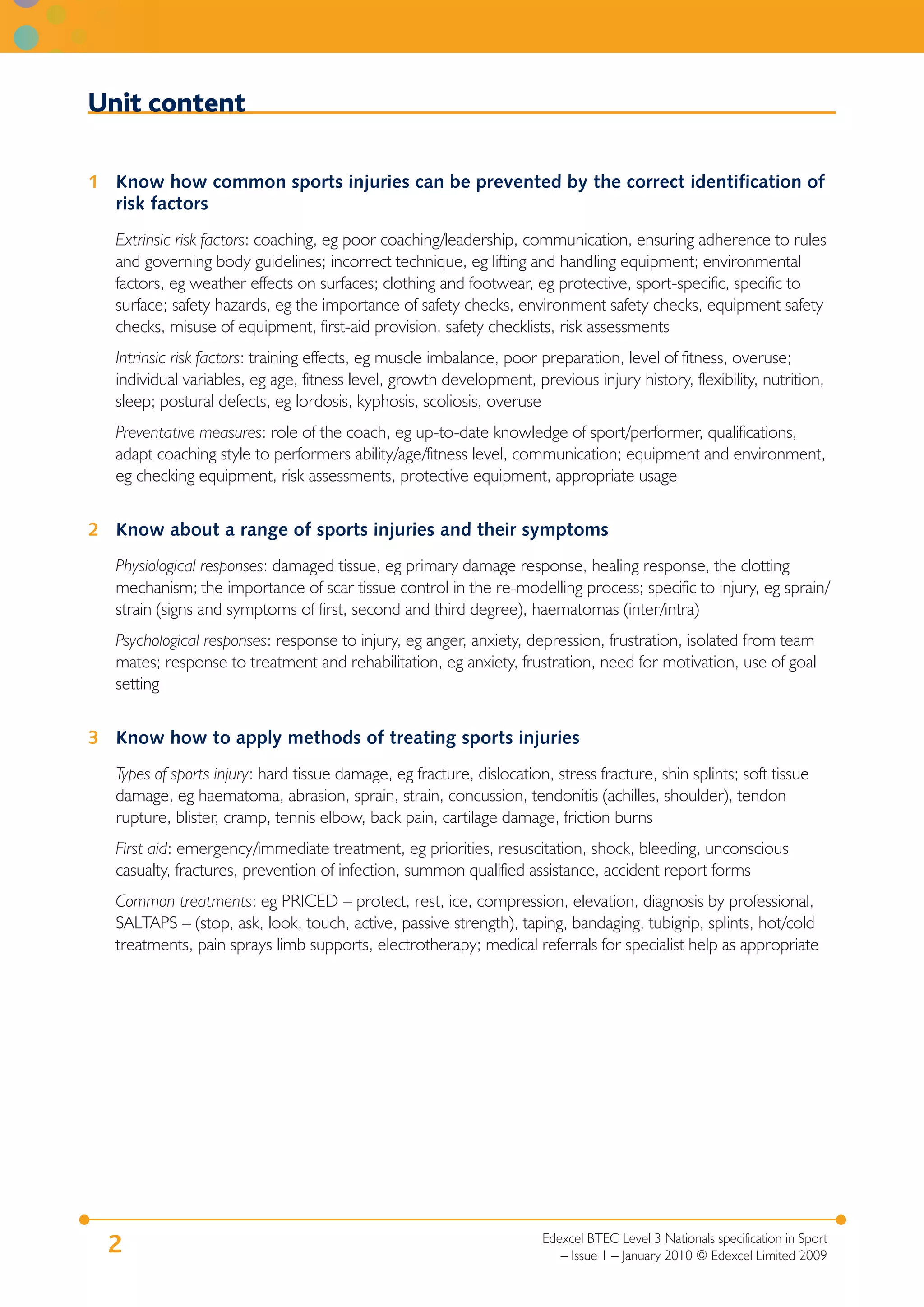 Unit 18 sports_injuries 1112 | PDF