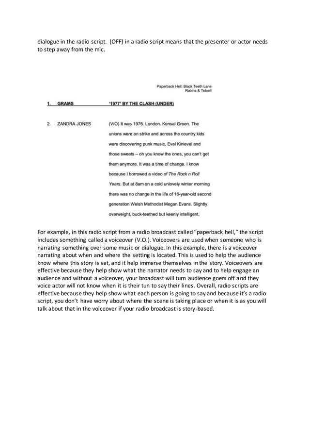 Unit 19 screenwriting- learning aim a and b | PDF