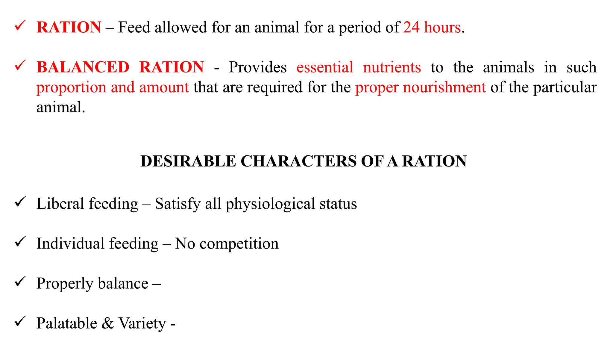 Unit 19 Feed ingredients for ration - Balanced ration.pptx
