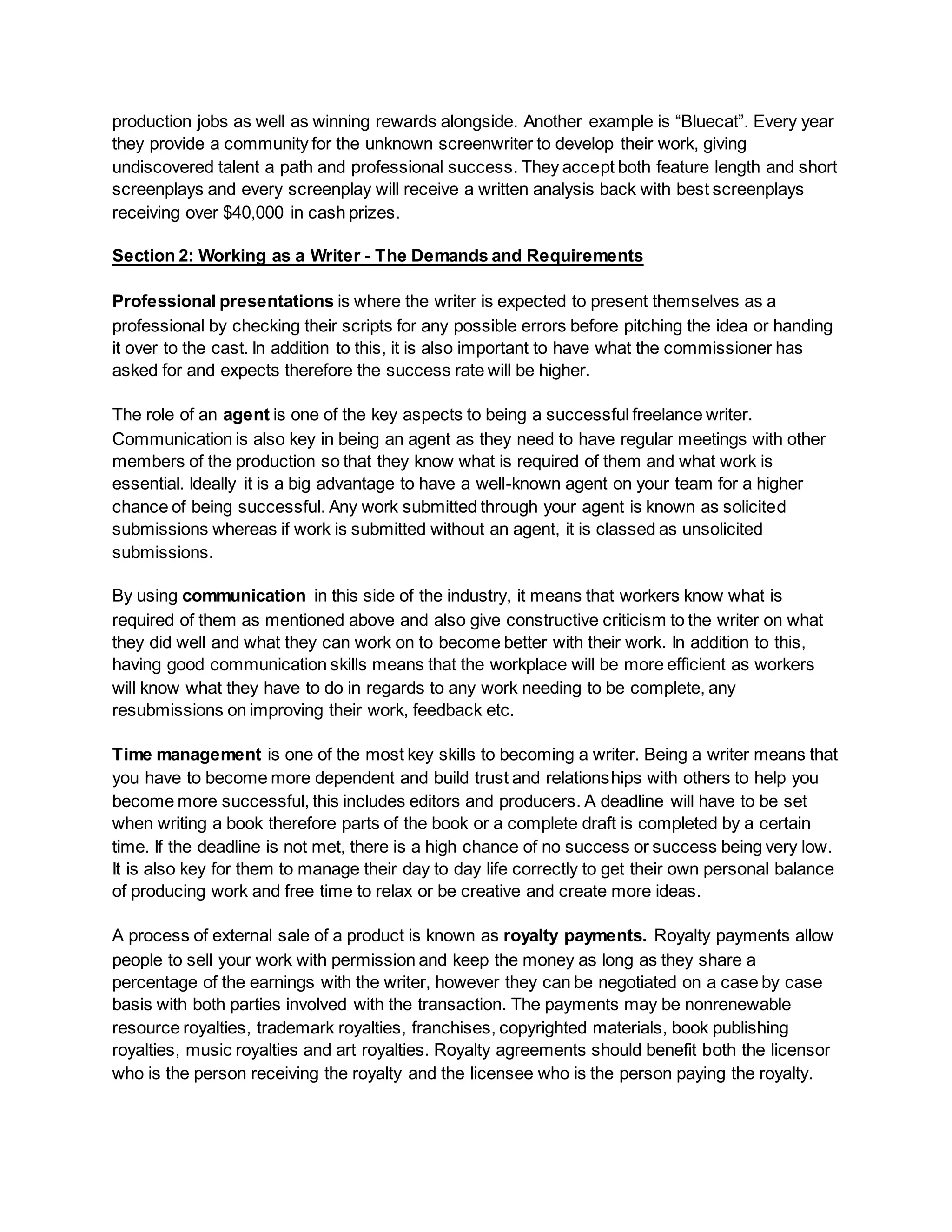 Unit 19 Screenwriting | PDF