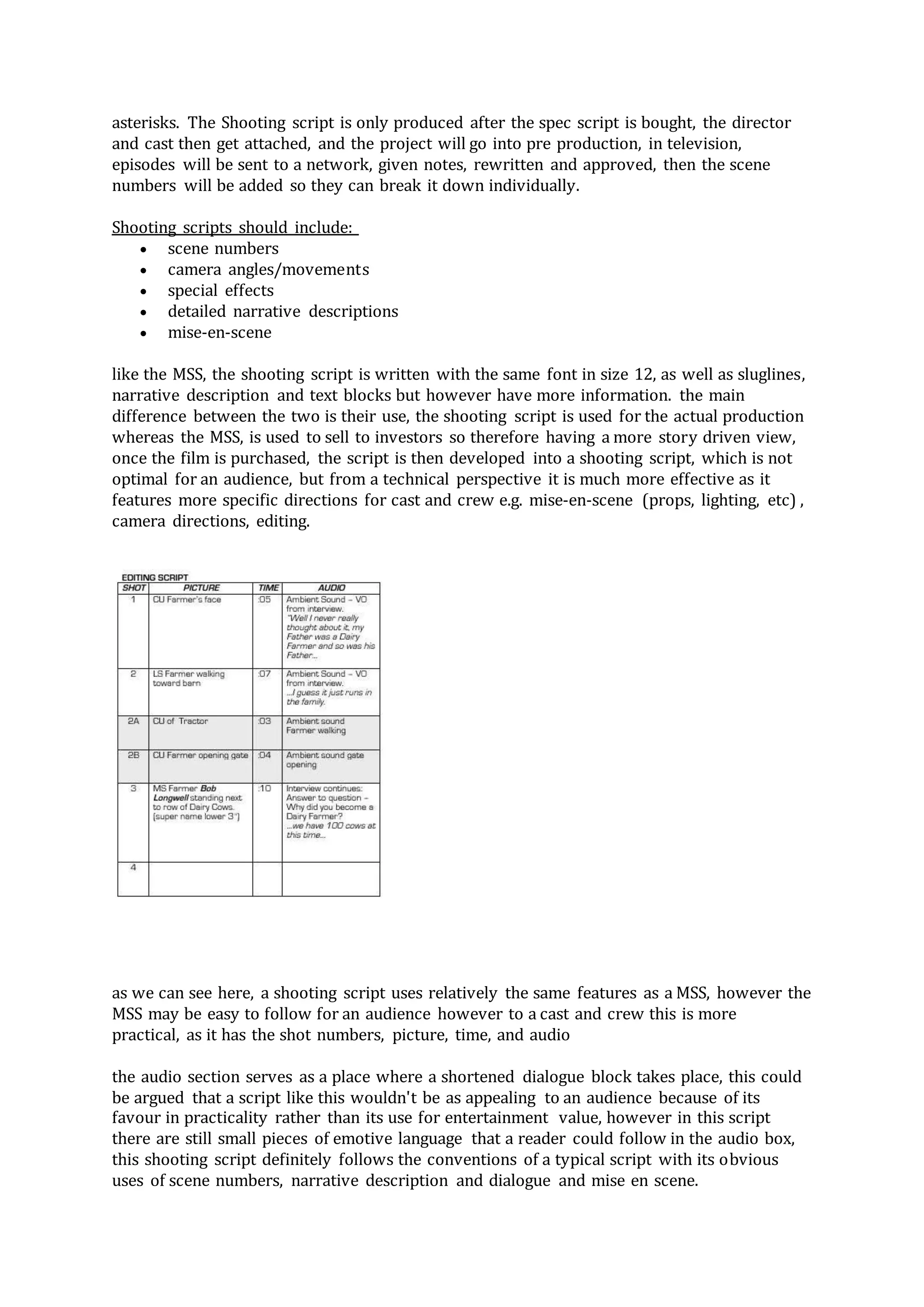 Unit 19 script writing lab | DOCX